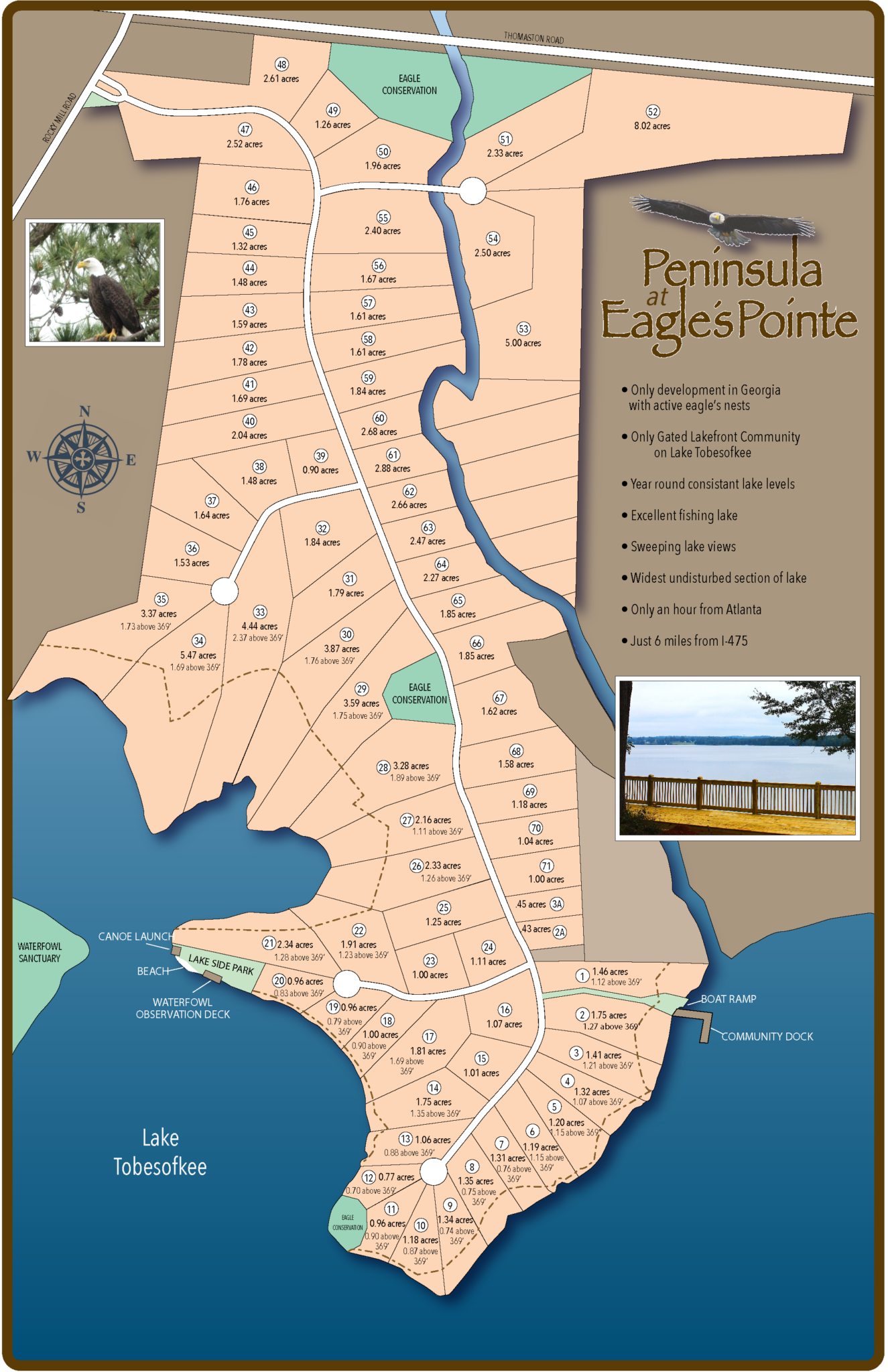 Lots for Resale – Peninsula At Eagles Pointe